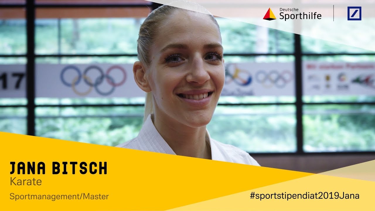 Sport-Stipendiat des Jahres 2019: Jana Bitsch - YouTube