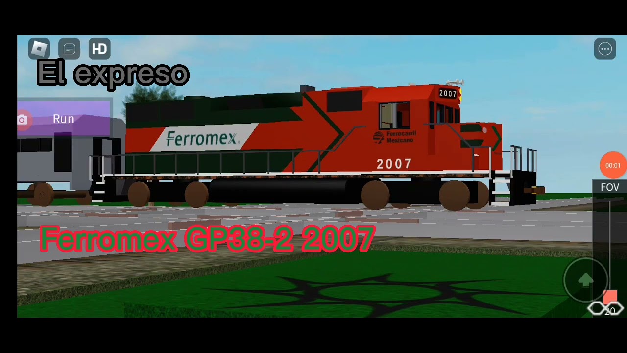 DASH9-44CW de KCS y GP38-2 Ferromex con tren Expres - YouTube
