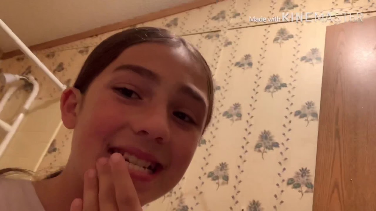 Night routine with my little sister - YouTube