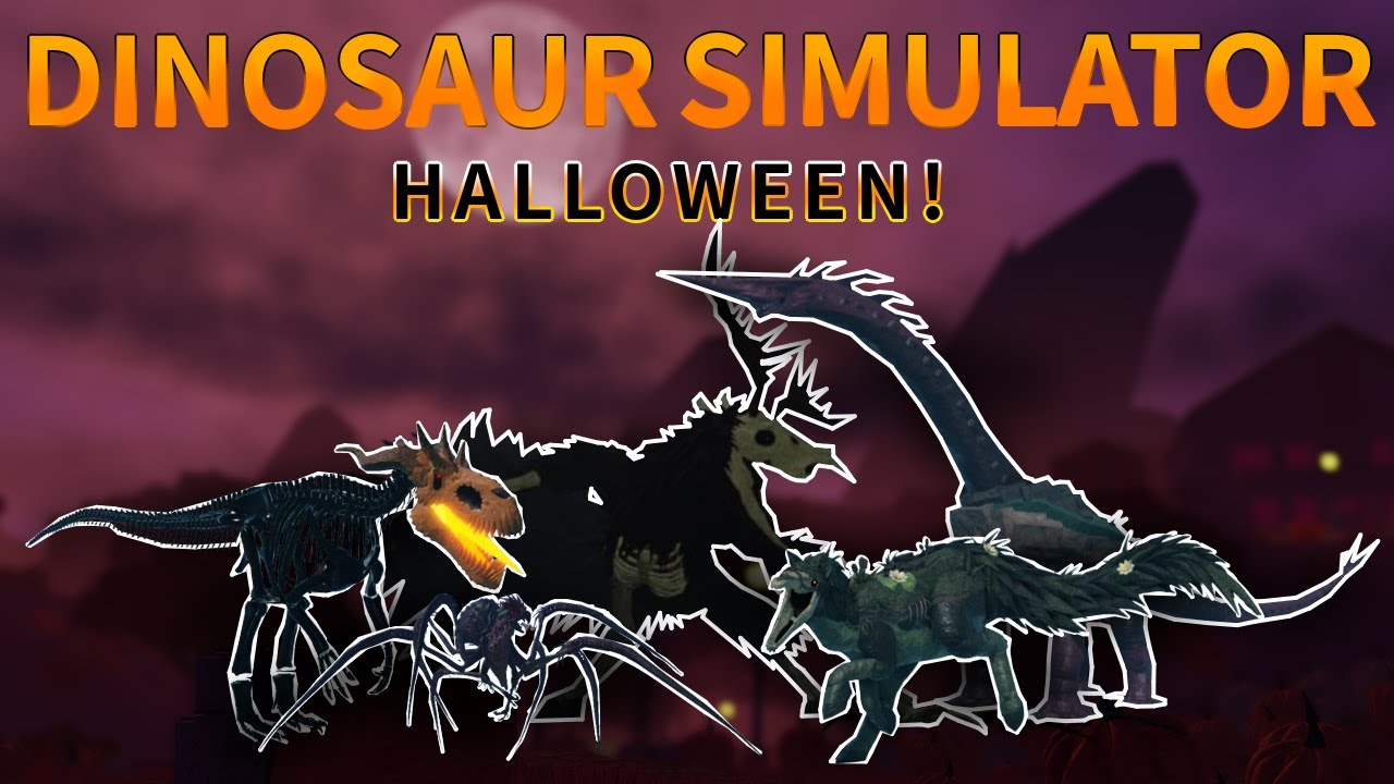 Dinosaur Simulator - Halloween event / Map ?? - YouTube