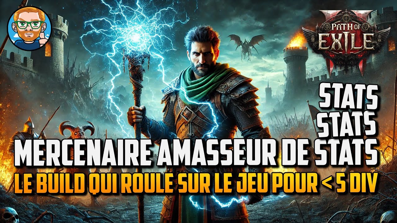 PoE 2 : Build mercenaire amasseur de stats - YouTube