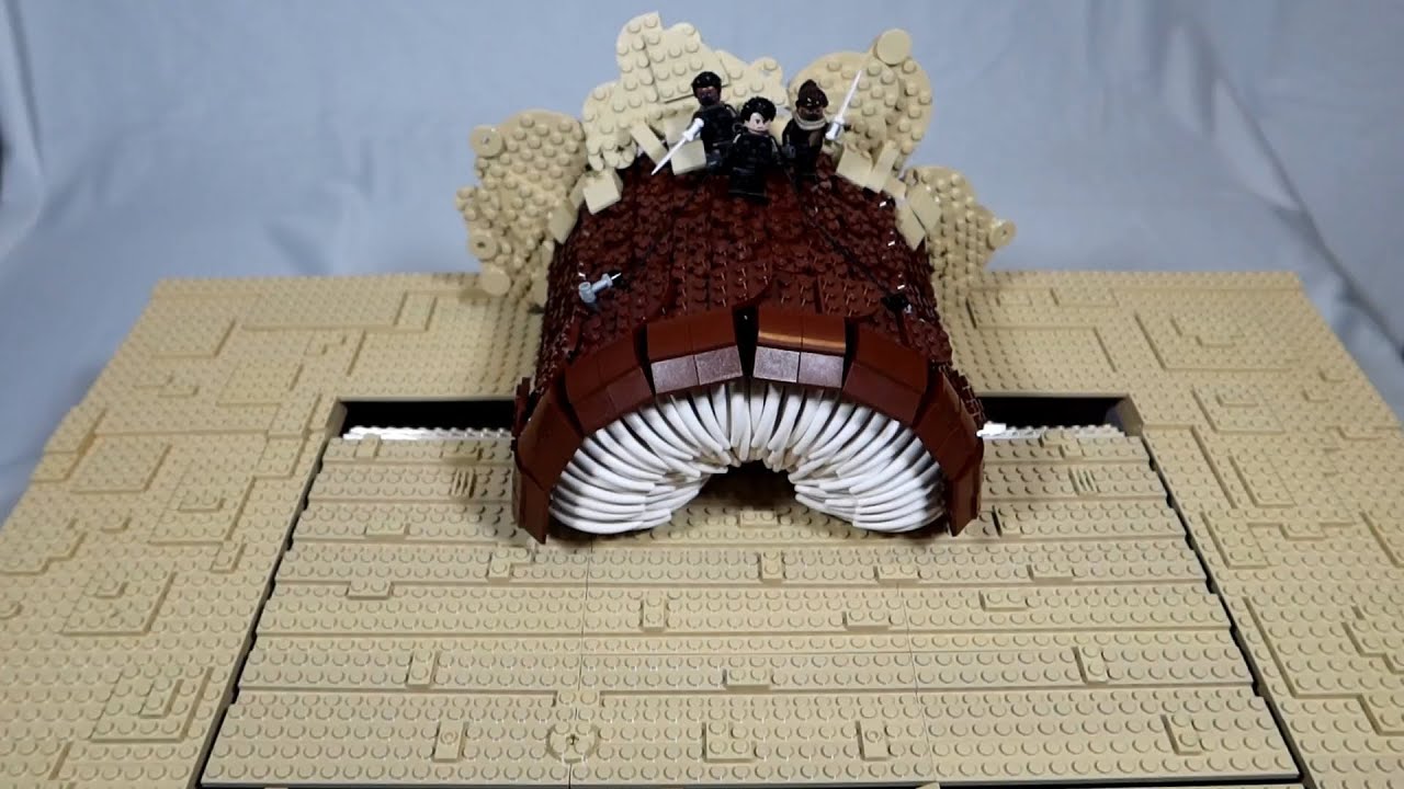 Lego Dune Sandworm Shai-Hu-LEGO Full Video - YouTube