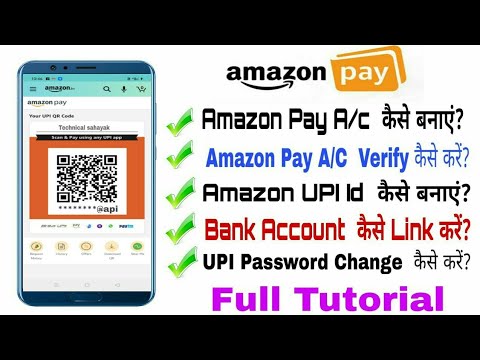 How To Create Amazon Pay Account | amazon pay upi id kaise banaye ...