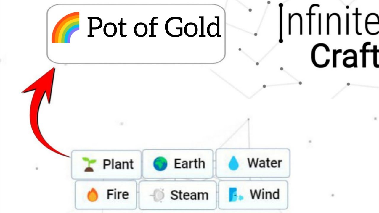 How to make Pot of Gold in infinite craft | infinity craft - YouTube