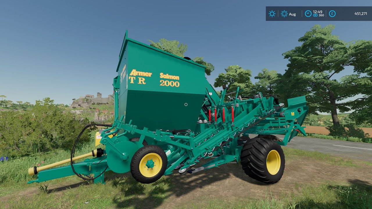 mod spotlight armour salmon beet harvester by 4D modding - YouTube