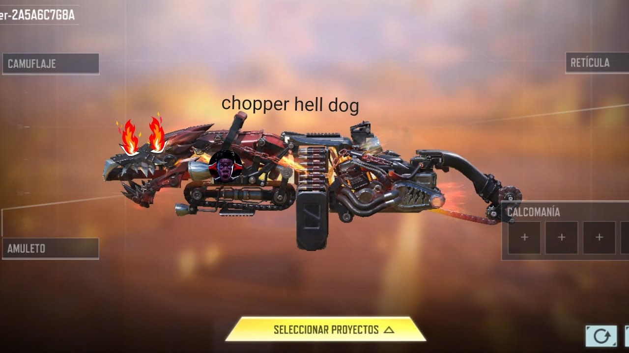 la chopper Hell dog / cod mobile - YouTube