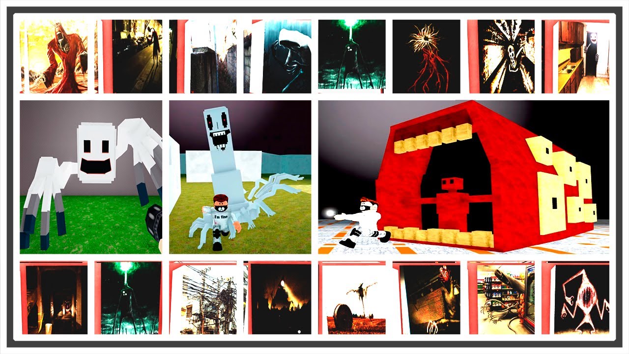 All Trevor Henderson Creatures Scary New Update 41 - YouTube