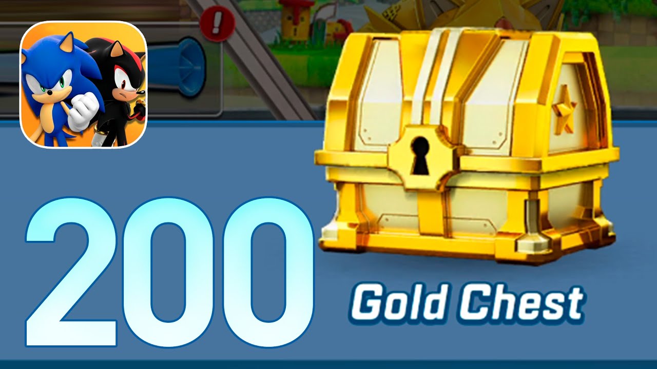 Sonic Forces: Gameplay Walkthrough Part 200 - Gold Chest! (iOS, Android ...