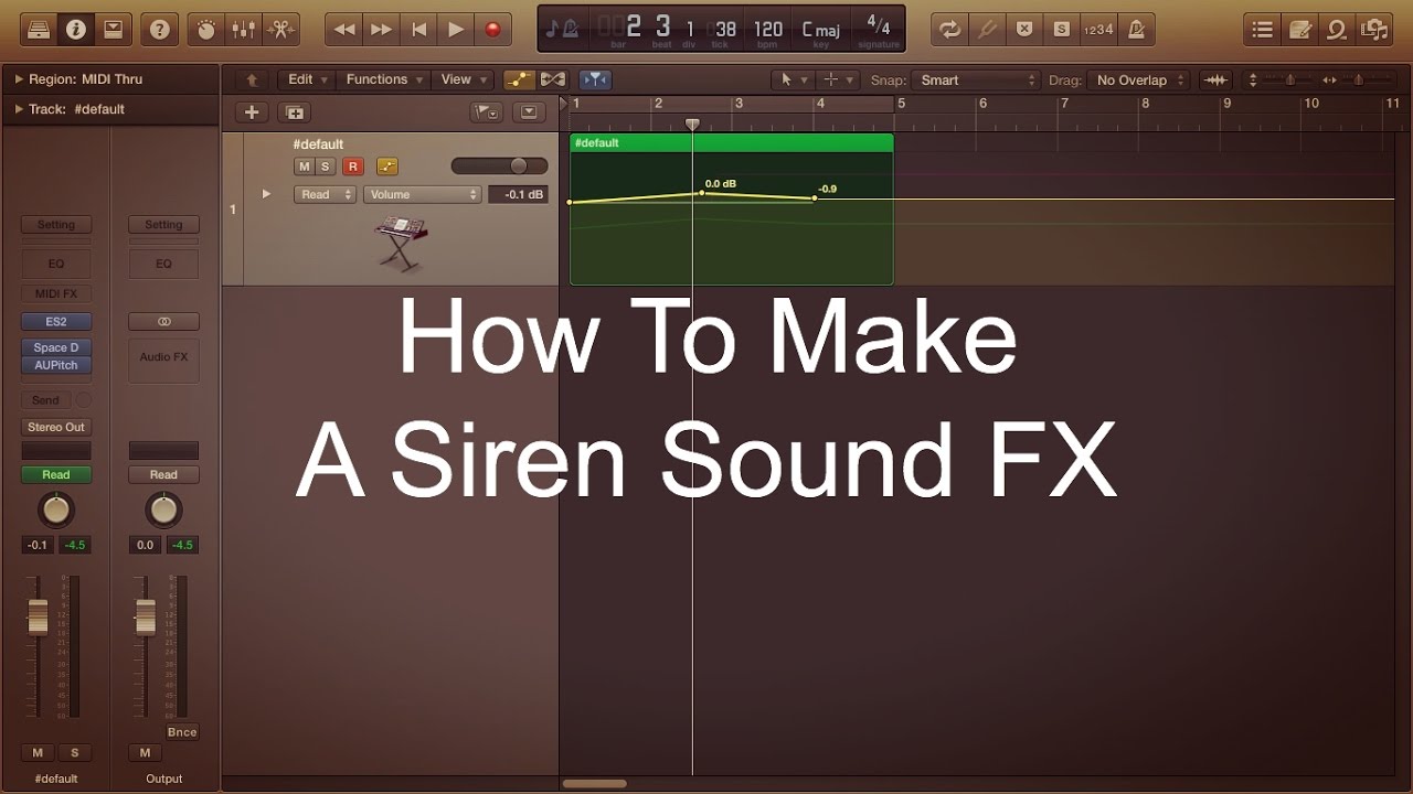 How To Make A Siren Sound Effect - YouTube