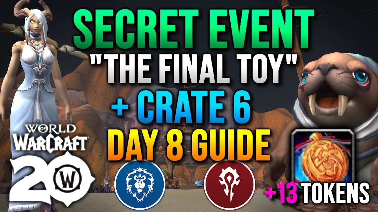 How to do "The Final Toy" Quest + SECRET CRATE 6 | GUEST RELATIONS DAY ...
