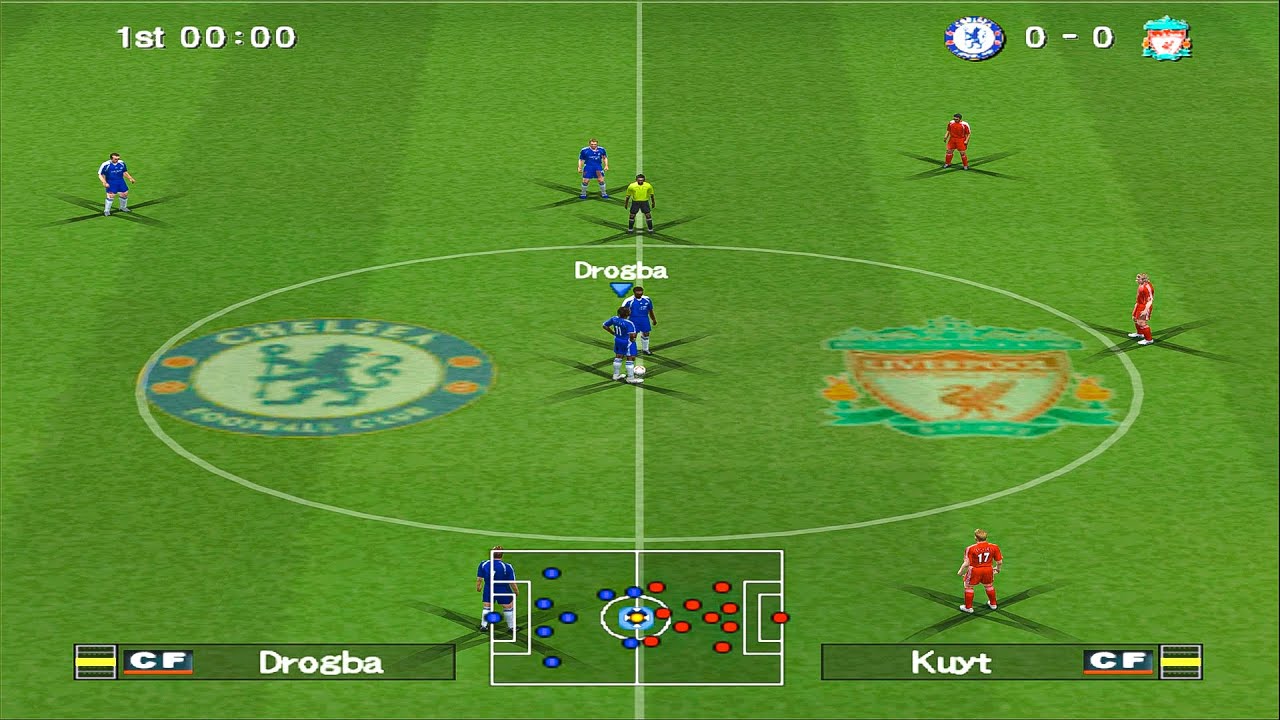Pro Evolution Soccer 6 - Chelsea vs Liverpool | PS2 - YouTube