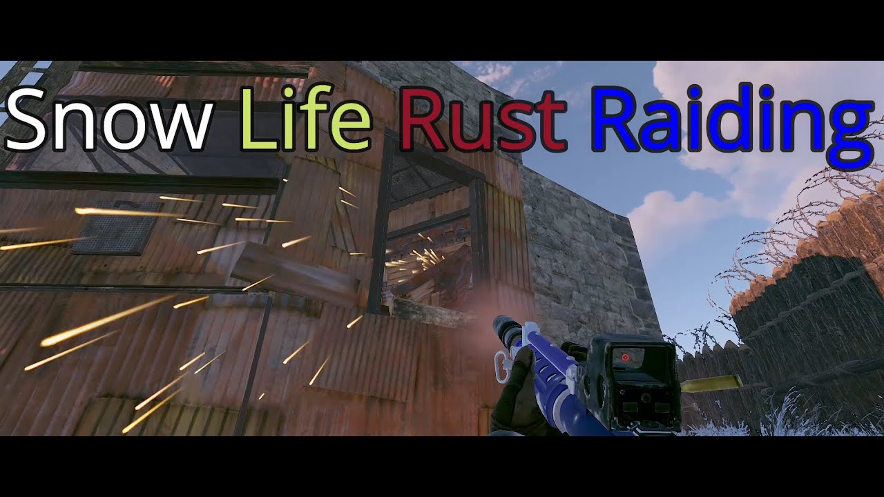 Living in the snow for a wipe RUST - YouTube