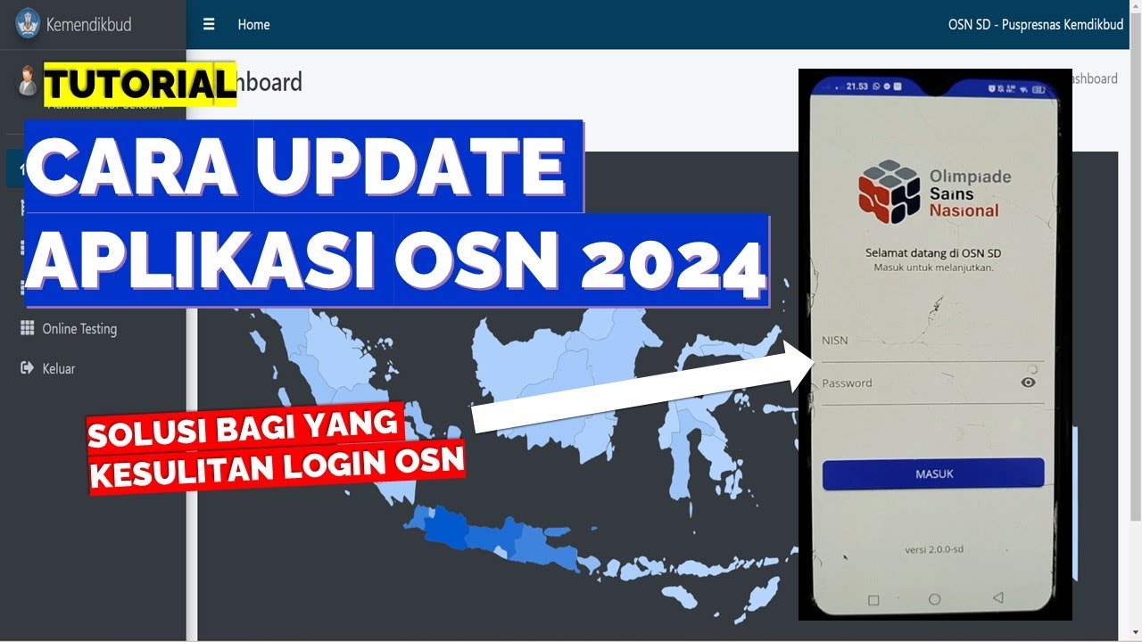 CARA UPDATE APLIKASI OSN 2024 - YouTube