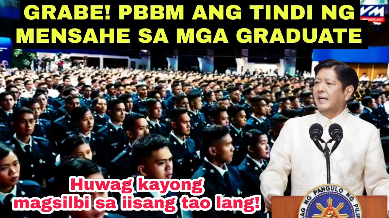 GRABE! PBBM ANG TINDI NG MENSAHE SA MGA BAGONG GRADUATE, MAJOR SERVICES ...
