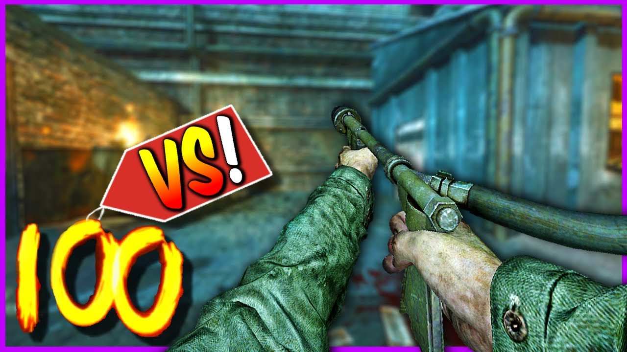 M2 FLAMETHROWER vs ROUND 100 ZOMBIES! - YouTube