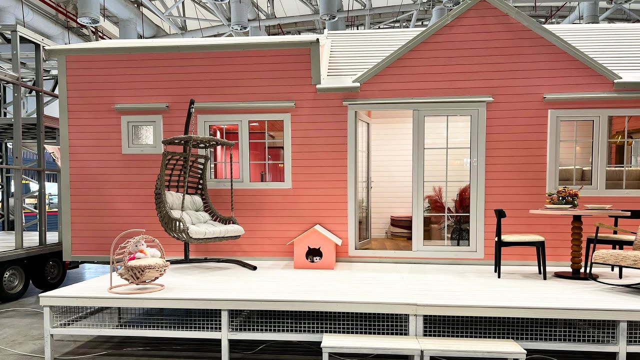 INCREDIBLY BEAUTIFUL FAIRY PINKY TINY HOUSE BY EKSADO - YouTube