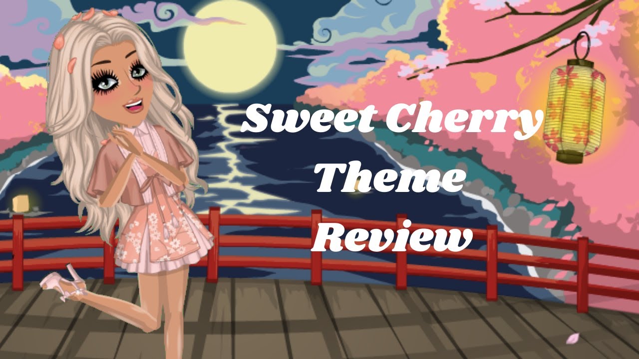 Sweet Cherry theme review + Leveling up!!! (MSP) - YouTube