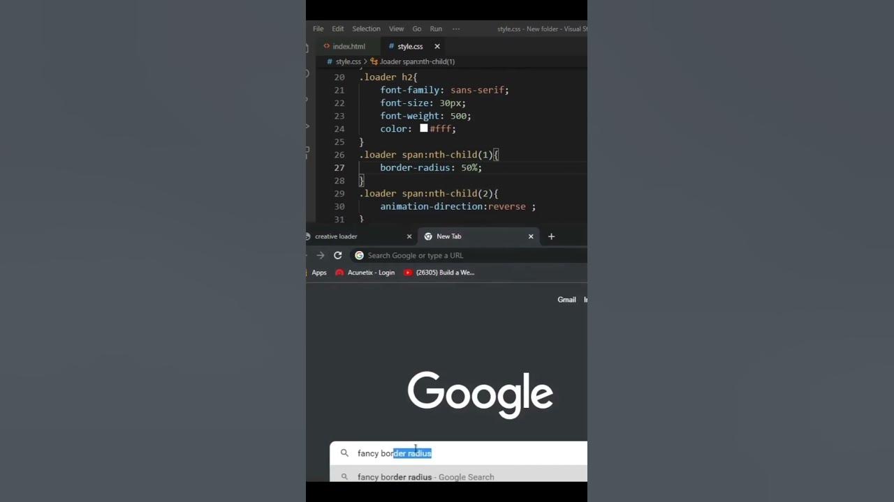 Creative Loder Using Html Css Loader Htmlcss Html Javascript Tranding Training Software