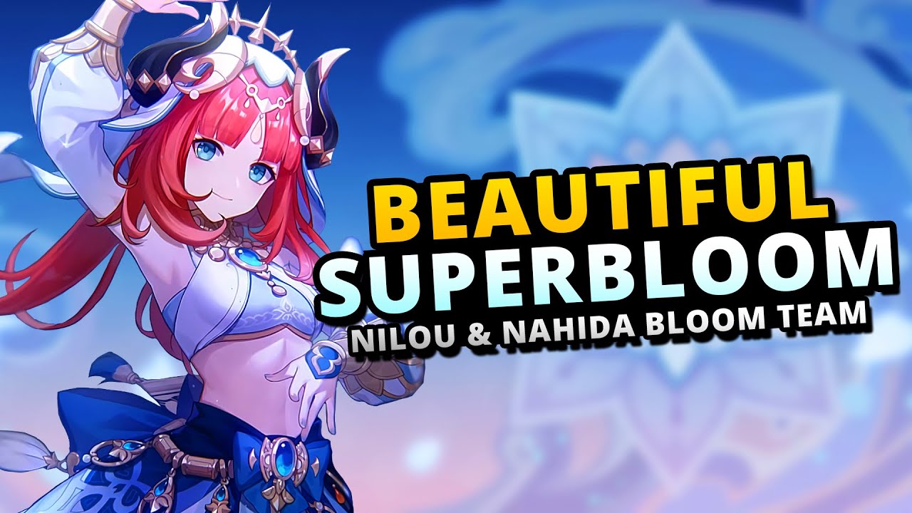 C0 Nilou + C0 Nahida Bloom Team 🌱 | Genshin Impact Gameplay - YouTube