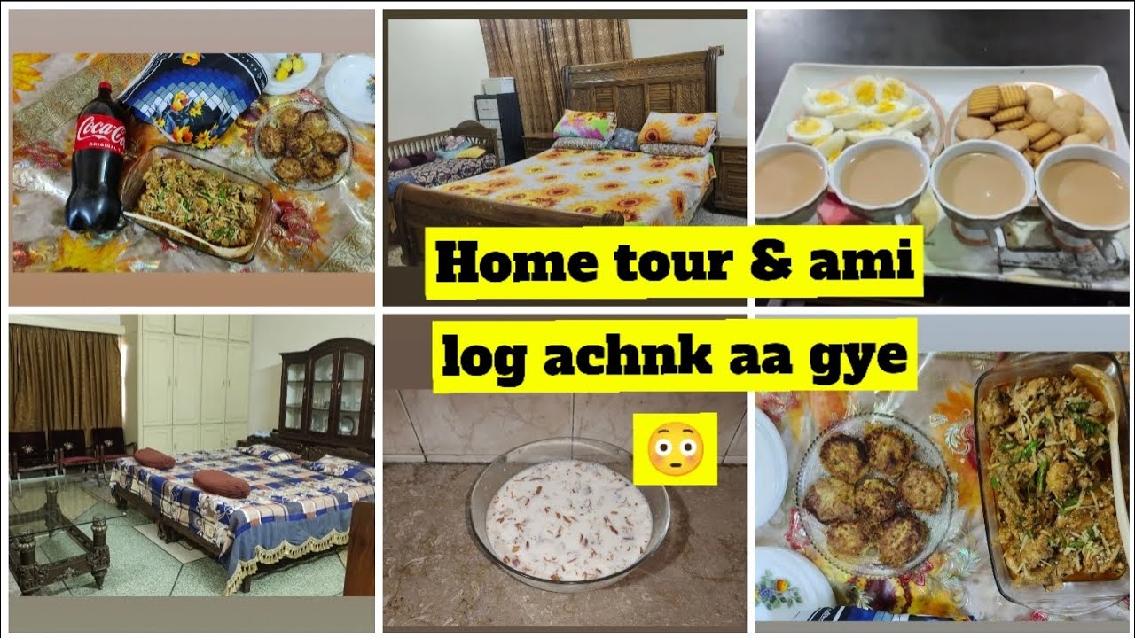 My Home Tour 🫶🏻|| Sweet Home || Ami log achanak ghr a gye || Vlog - YouTube