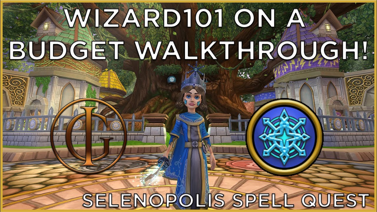 Wizard101 On a Budget: Shu-Bi-Dooby-Do (Selenopolis Ice Spell Quest ...
