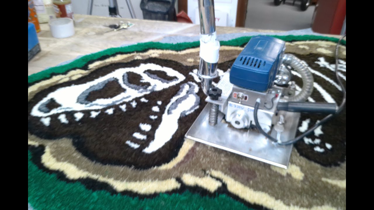 Rug Tufting CP-1 Carpet Shearing Machine - YouTube
