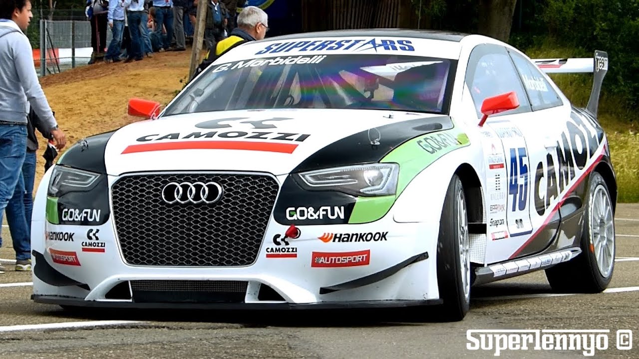 Audi RS5 Race Car - Sounds & Track Action! (Superstars World Series ...