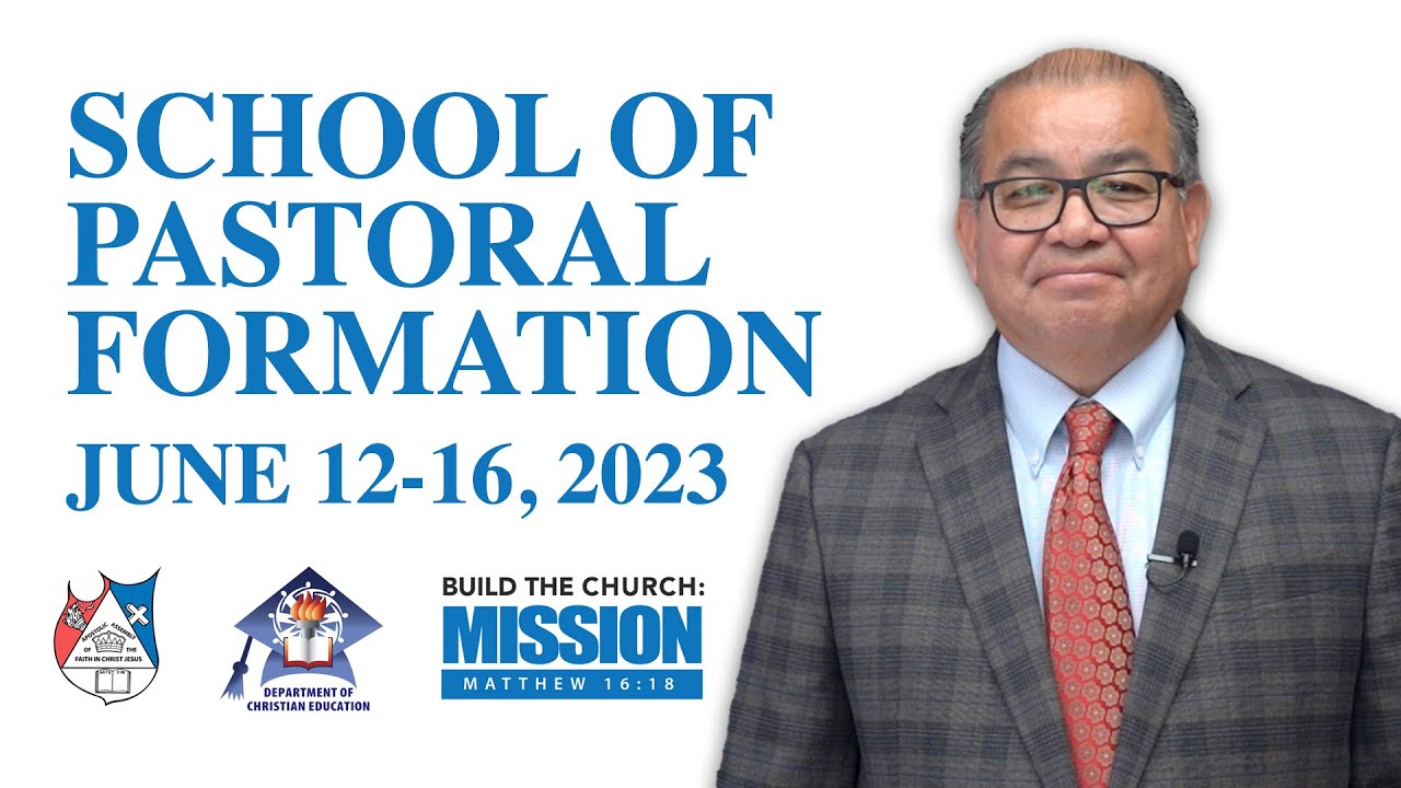 School of Pastoral Formation - JUNE 12 to 16, 2023 - YouTube