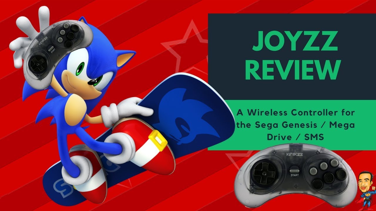Sega Genesis Wireless Controller Joyzz Review - YouTube
