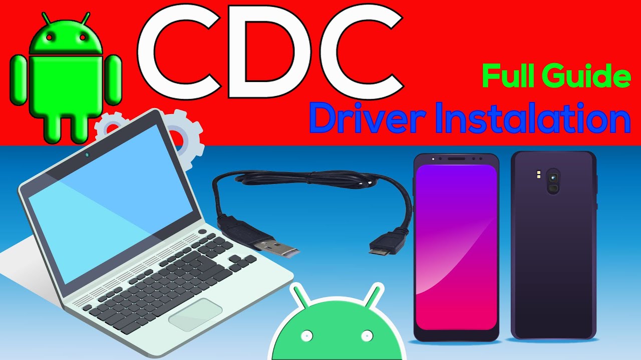 how to install cdc drivers win 7 8 Manual for mobile Flashing - YouTube