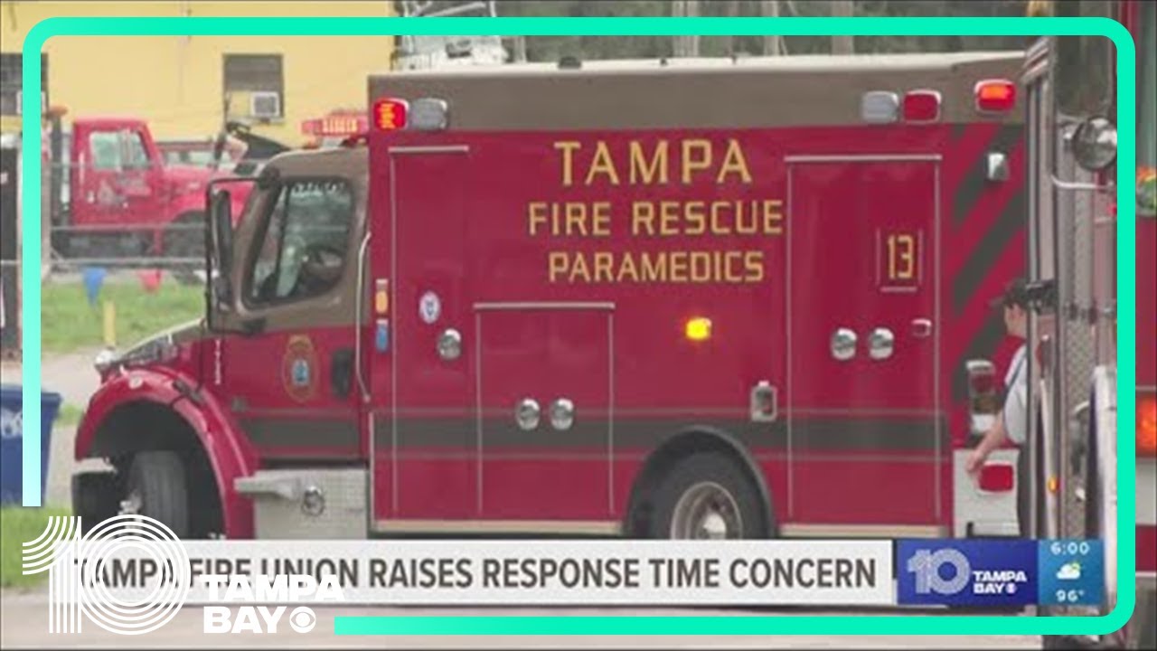 Tampa Fire Rescue union president sounds alarm on emergency response ...