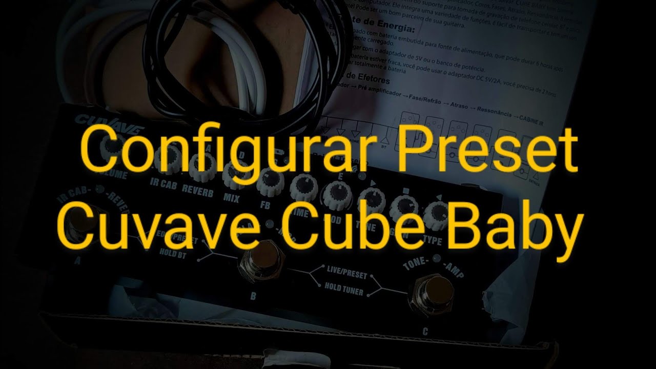 Como Configurar Presets | Cuvave Cube Baby - YouTube