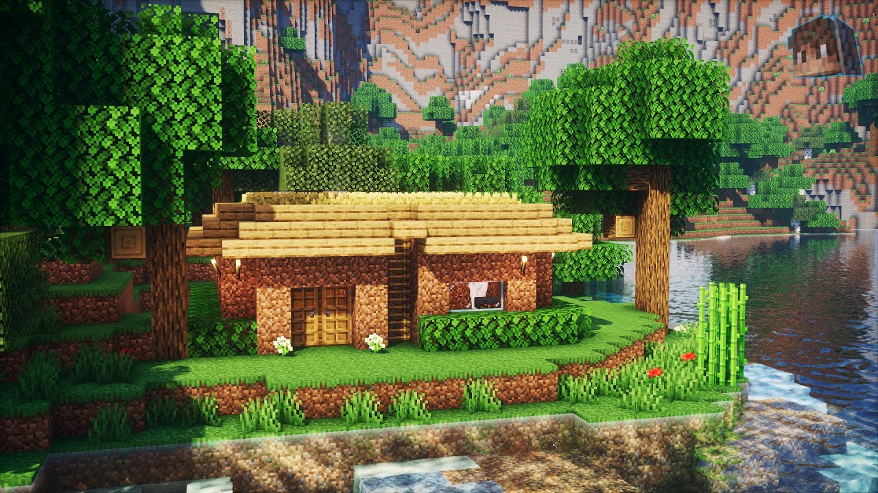 Minecraft | Como Construir Una Casa De Tierra - YouTube