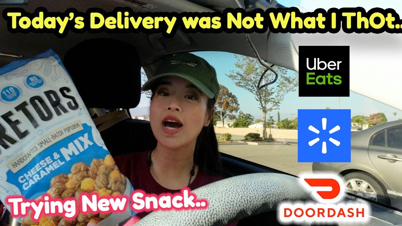 Todays Delivery Was Not What I Thought Uber Eats Ride Along Door Dash