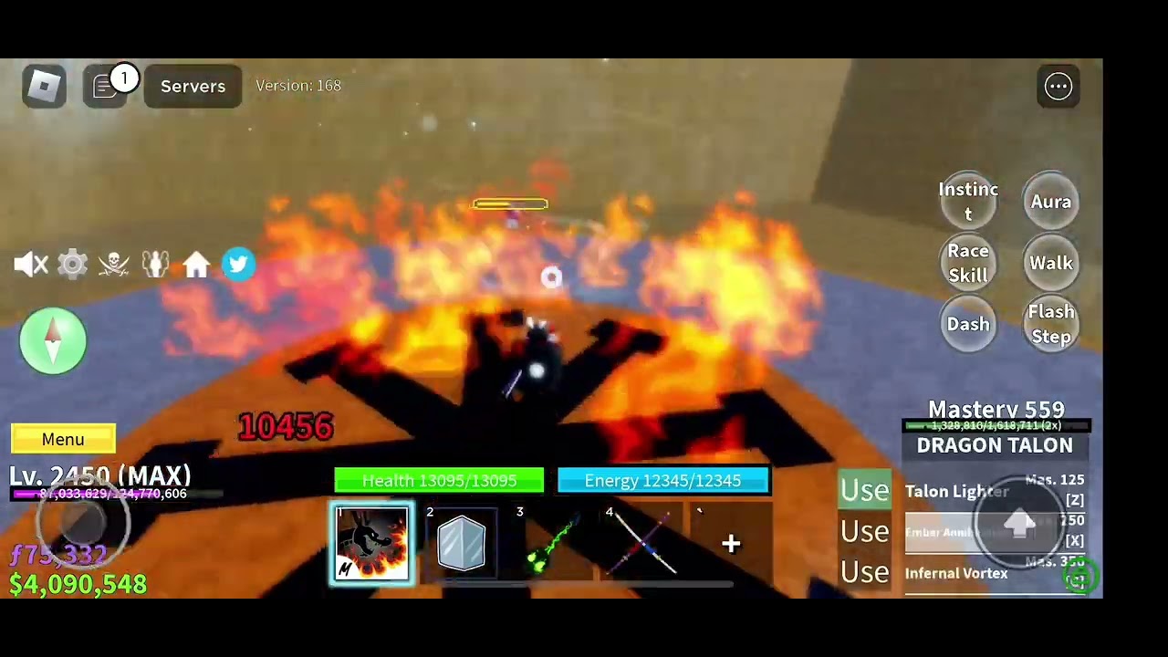 One shot Dragon talon combo - YouTube