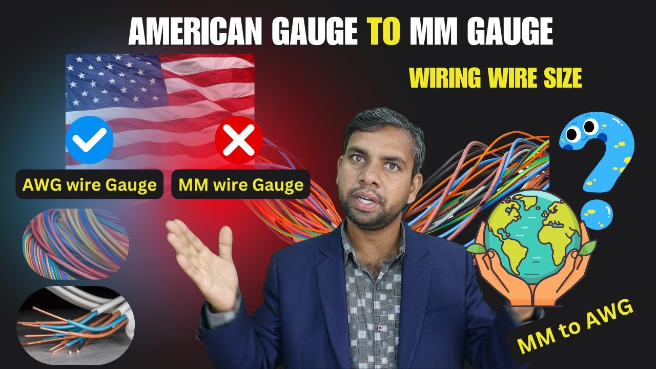 How to Wire Size mm to AWG Step-by-Step A to Z Full. - YouTube