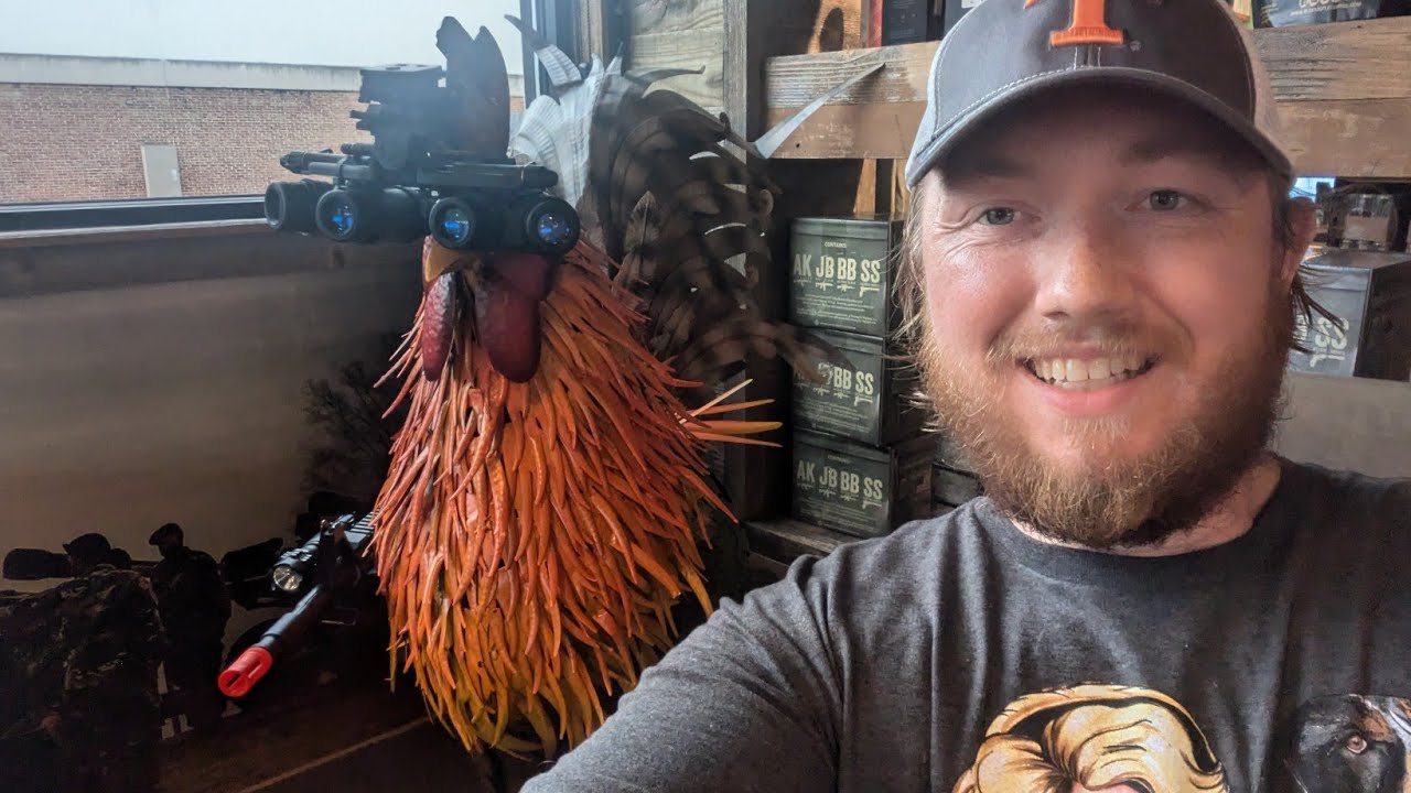Black Rifle Coffee Shop: Games, Coffee, And A Chicken Shooting A Gun ...