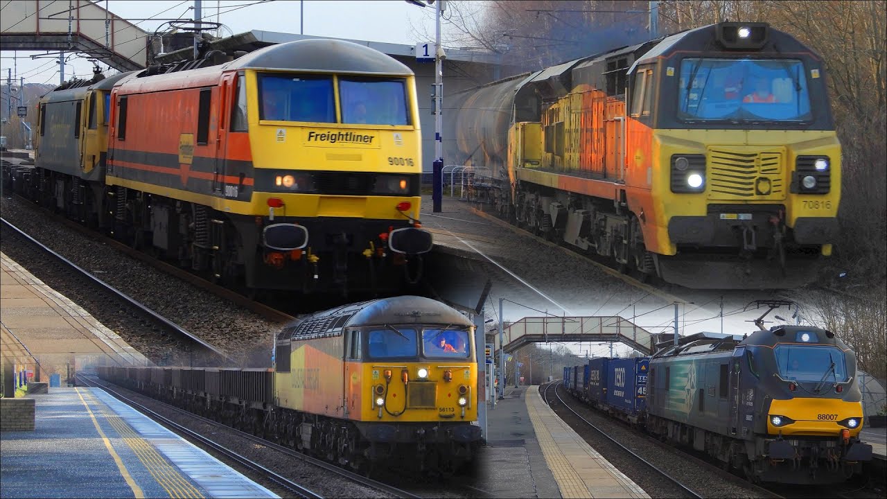 Loco Hauled Trains in Scotland | 13th & 14th February 2023 - YouTube