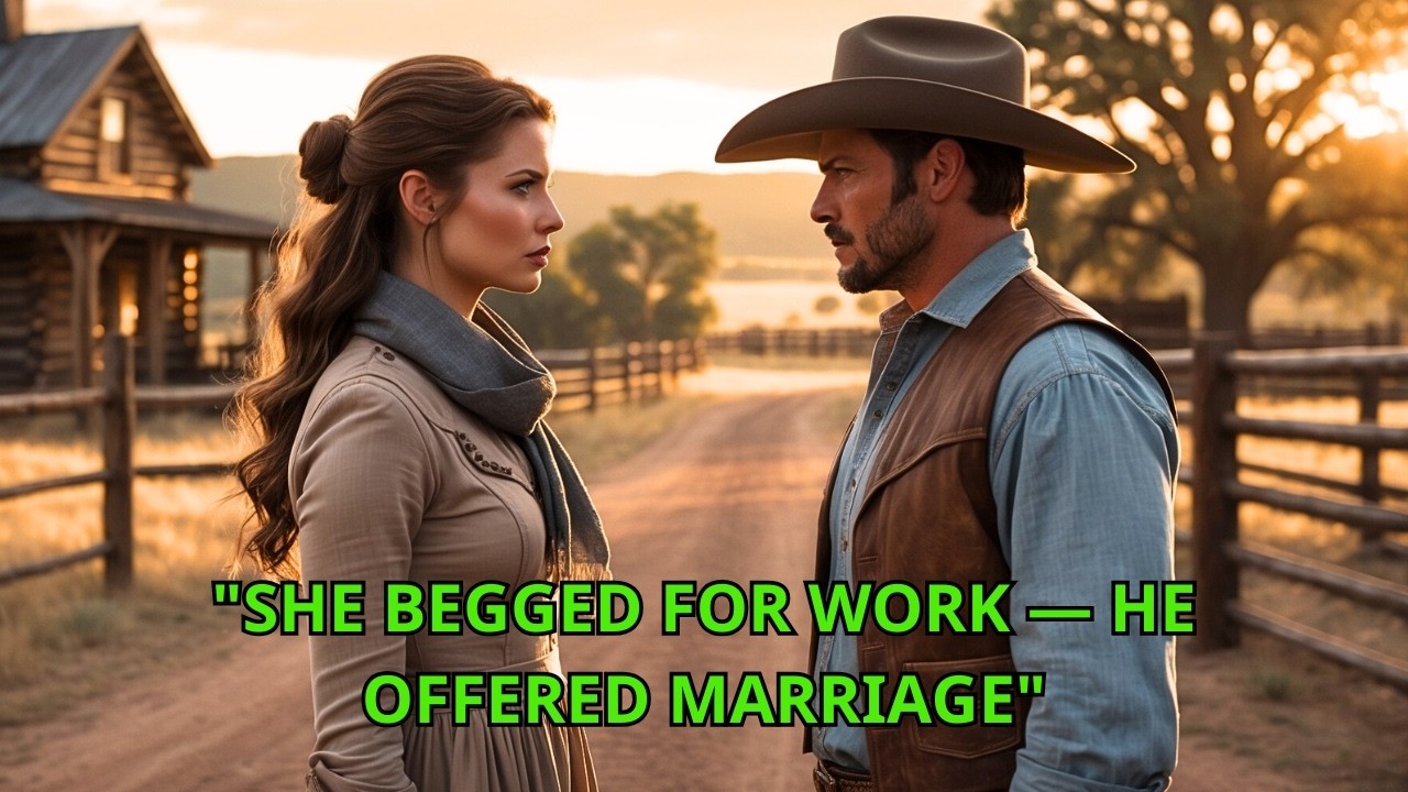 Her Voice Shook As She Asked For Work, The Cowboy Said “I Don’t Need A ...