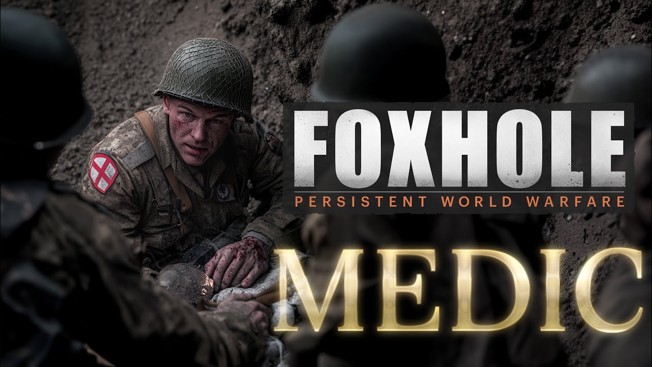 Foxhole - A Day in the Life of a Medic - GAMEPLAY - YouTube