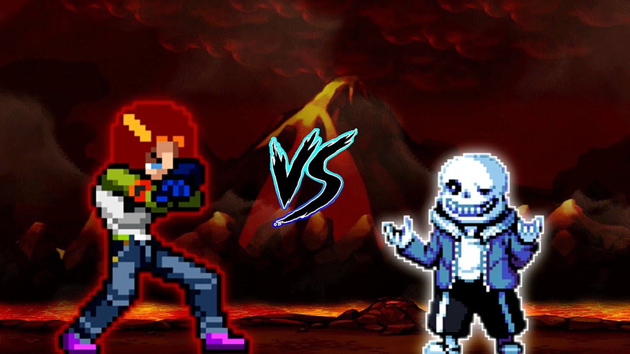 Android 17 DBFZ (New) VS Classic Sans V3 in Jump Force Mugen - YouTube