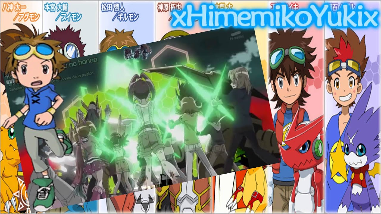 Digimon Hunters ~ Stand Up! -Fandub Latino- [[Piano Version]] - YouTube