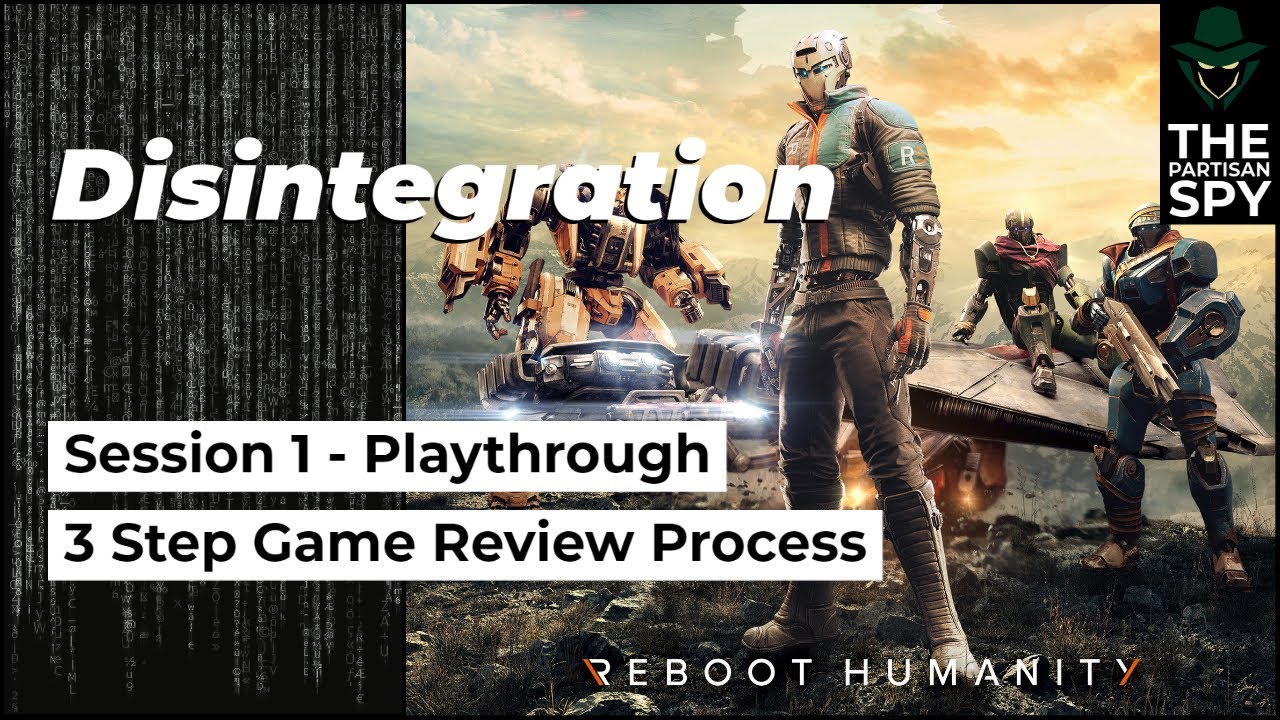 Disintegration, Gameplay Playthrough | 3 Step Game Review Process ...