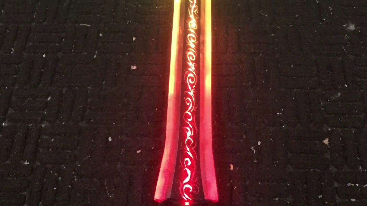 Ripper Neopixel flat blade teaser - YouTube