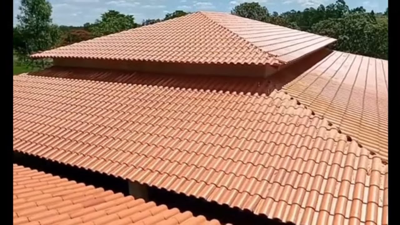 ESSE TELHADO COLONIAL FICOU INCRÍVEL - YouTube