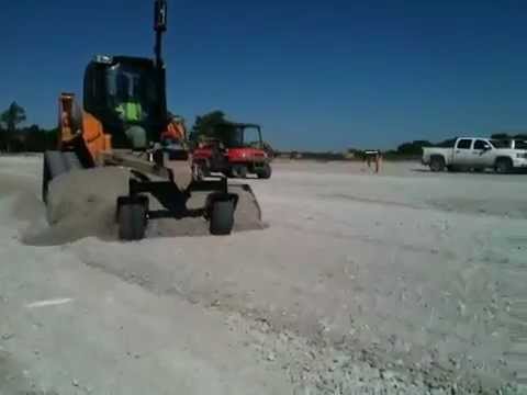 Level Best PL84 Skid Steer Laser Grading Box - YouTube