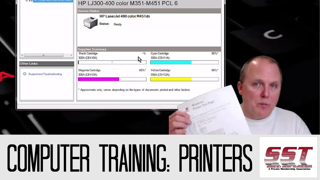 Computer Training: Printers Best Practices (Introduction) - YouTube