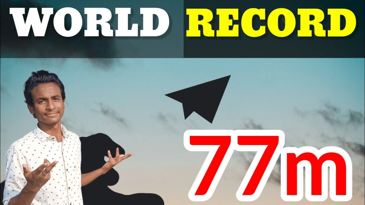 Longest Paper Airplane Flight 77 134m O Next Bong guinessrecords kimkyutae longest-paper-airplane-flight-77-134m-o-next-bong-guinessrecords-kimkyutae