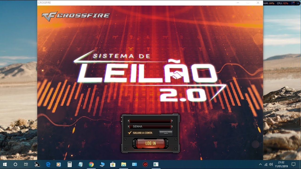 Como deixar o CrossFire em modo janela (CrossFire) - YouTube