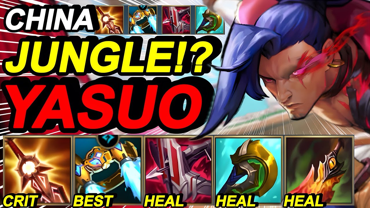 Wild Rift China Yasuo Jungle - MVP Carry - Off Meta - Best Build Runes ...